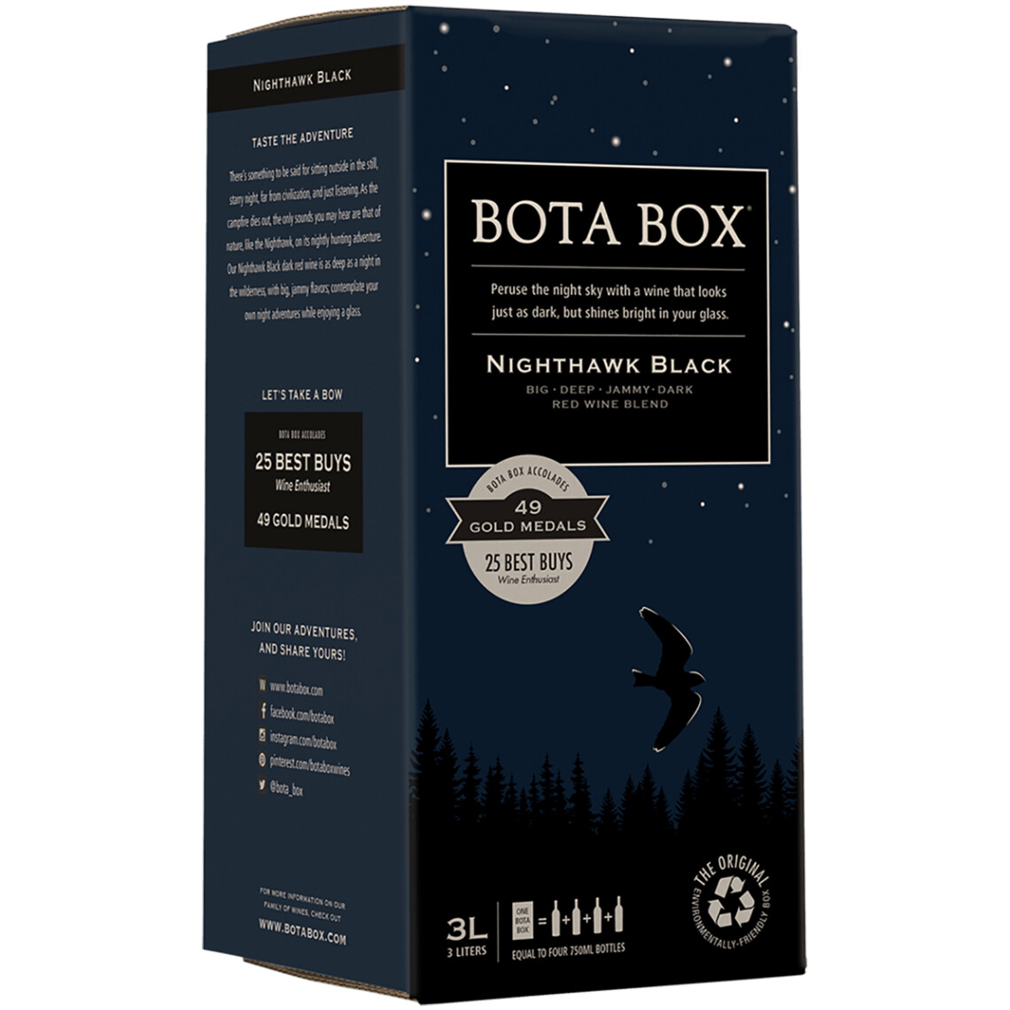 BOTA BOX NIGHTHAWK BLACK RICH RED – Water Street Wines & Spirits