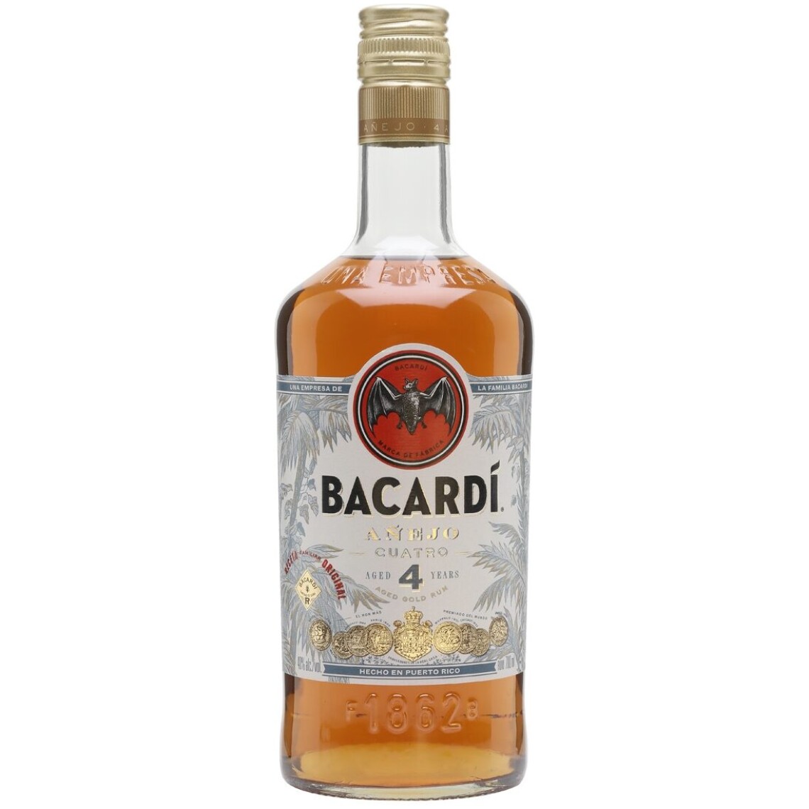 BACARDI ANEJO CUATRO 4-YEAR RUM – Water Street Wines & Spirits