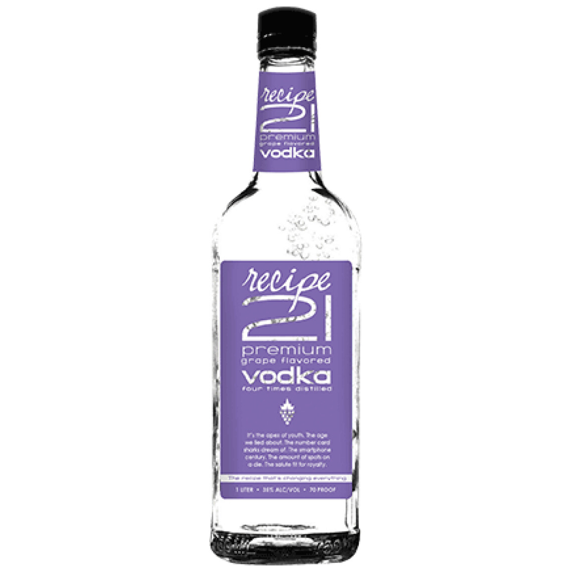 RECIPE 21 GRAPE VODKA - Water Street Wines & Spirits