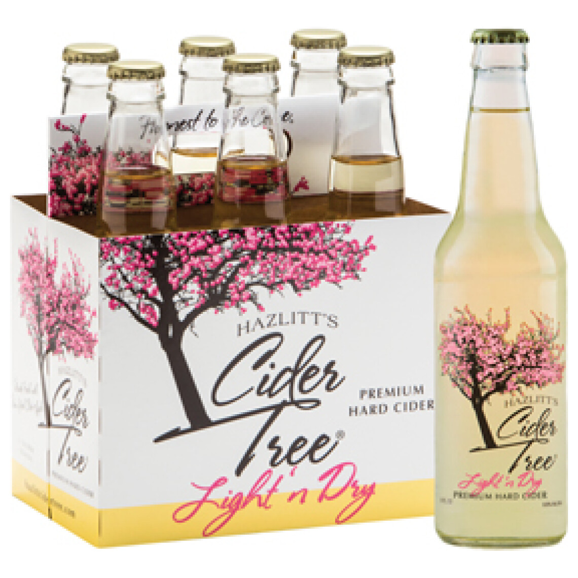 HAZLITT CIDER TREE LIGHT ‘N DRY (6-PACK) – Water Street Wines & Spirits