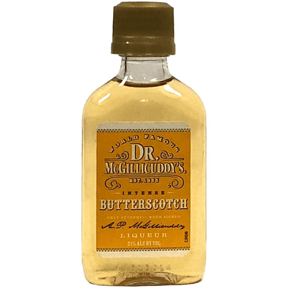 DR MCGILLICUDDY’S BUTTERSCOTCH - Water Street Wines & Spirits